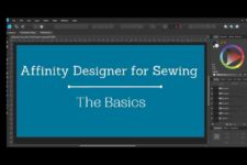 How to Measure Curves in Affinity Designer - Projector Sewing