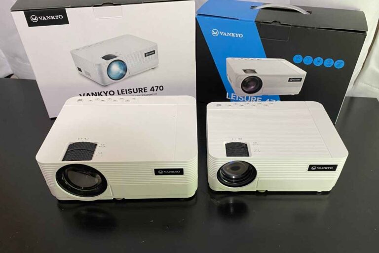 Vankyo Leisure 470 Vs. Vankyo Leisure 470 Pro - Projector Sewing