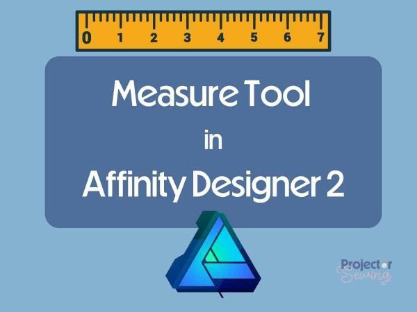 How to Measure Curves in Affinity Designer - Projector Sewing