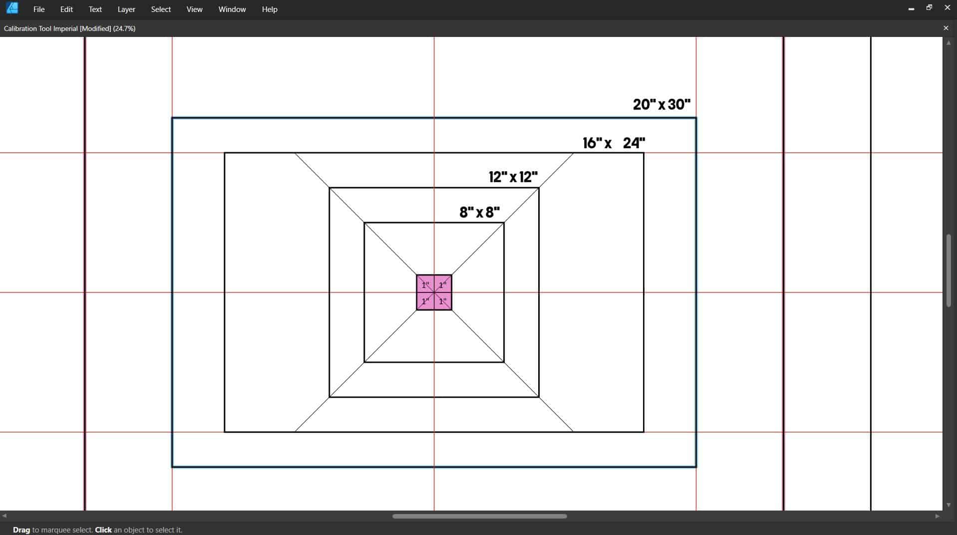 How To Calibrate A Projector In Affinity Designer Projector Sewing