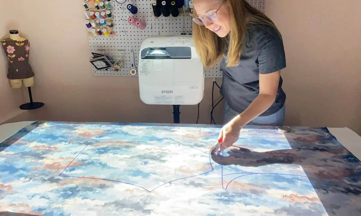 Get Started - Projector Sewing