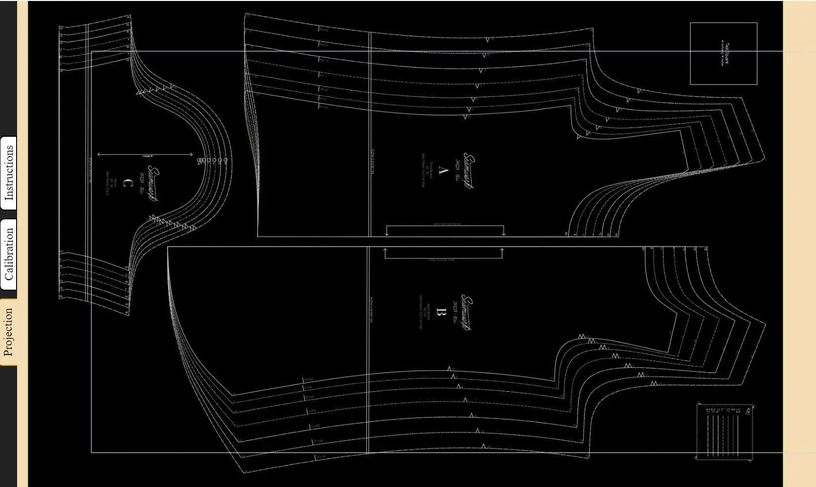Easy 3 Steps To Calibrate A Projector For Sewing Projector Sewing